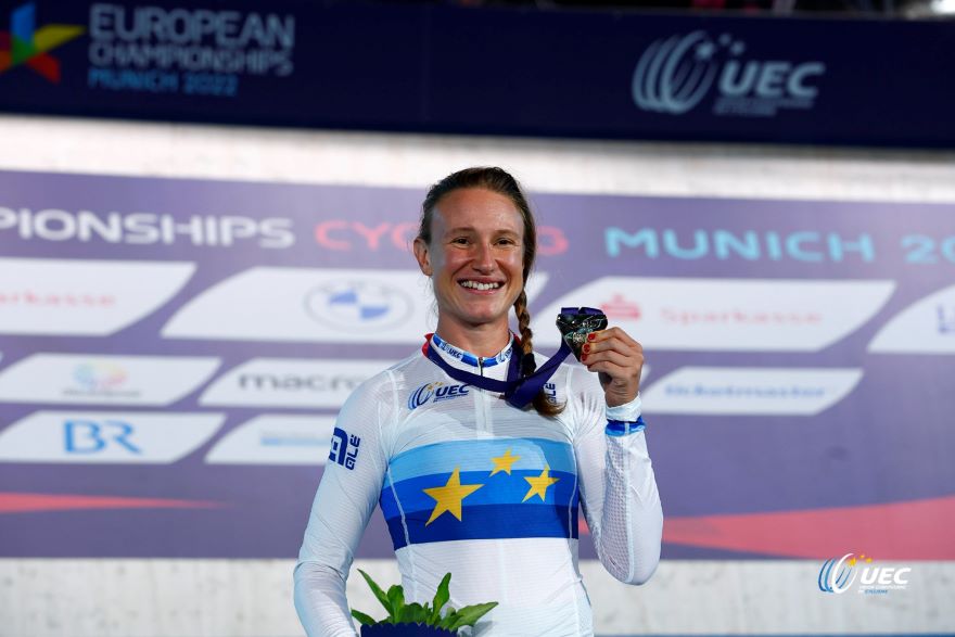 Vår første Europamester i banesykling